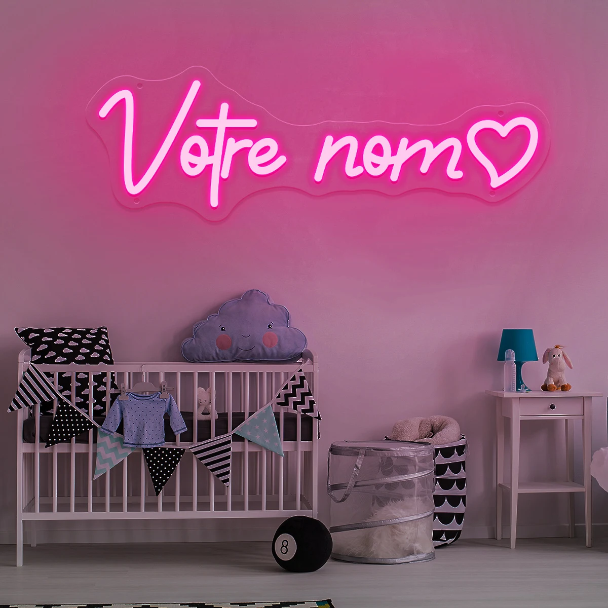 Nom personnalisé enseigne au néon personnalisé Led enseigne au néon ...