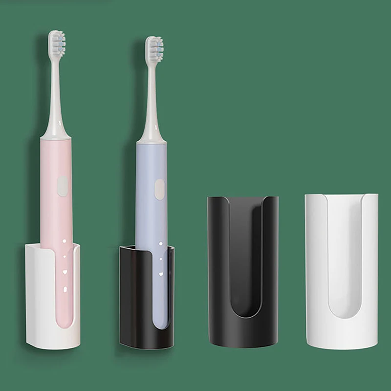Electric-Toothbrush-Holder-Stand-Rack-Wall-Mounted-Toothbrush-Holder ...
