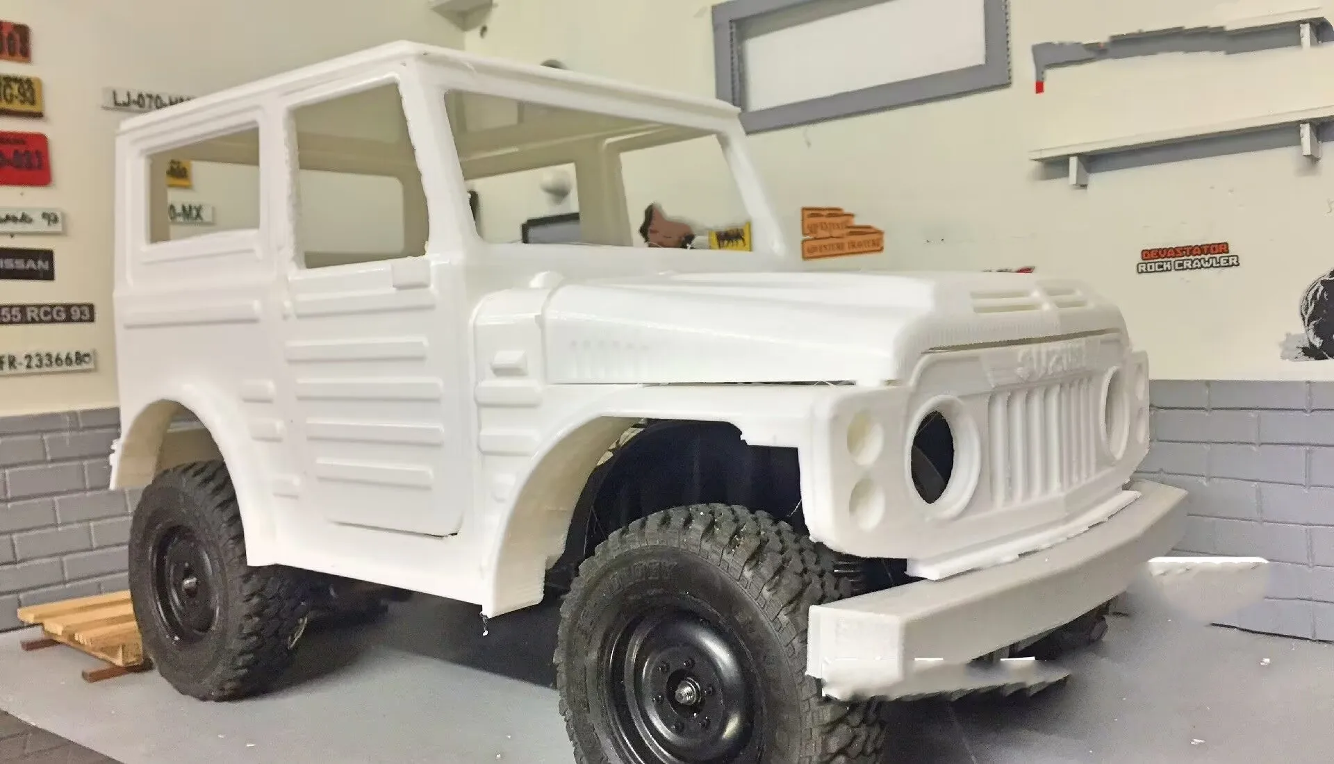 Body KITS for 1/10 R/C XBSuzu Jimny JB23 SJ30 MF-01X TAMIYA 58614 CC01 CC02 CR01 YJ C4WD FJ ...