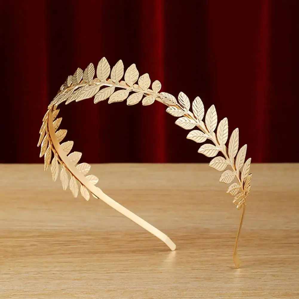 Leaf-Headband-Greek-Goddess-Headband-Gold-Leaf-Branch-Hair-Hoop-Crown ...