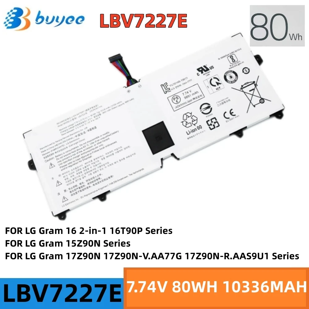 Original-80WH-LBV7227E-Laptop-Battery-For-LG-Gram-14Z980-14Z90N-15Z90N ...