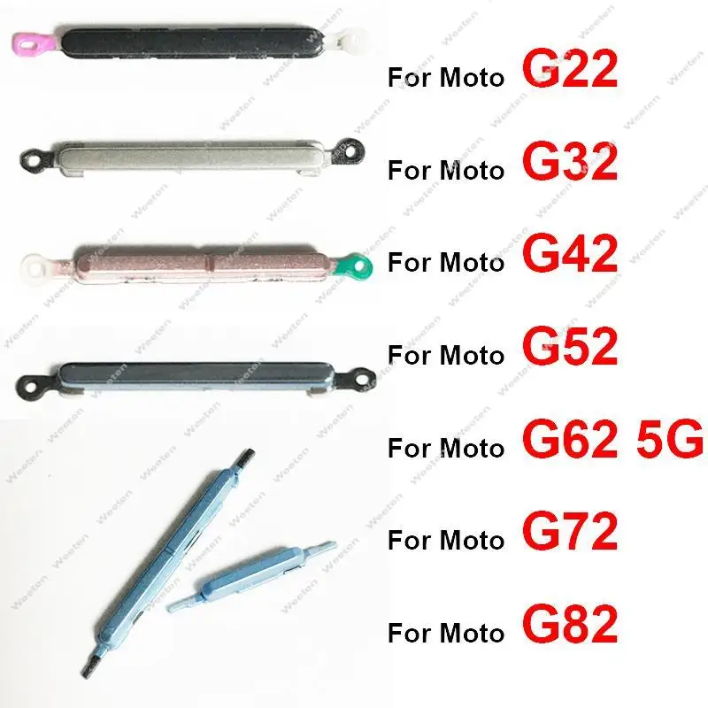 Power Volume Button For Motorola MOTO G22 G32 G42 G52 G62 G72 G82 5G On ...