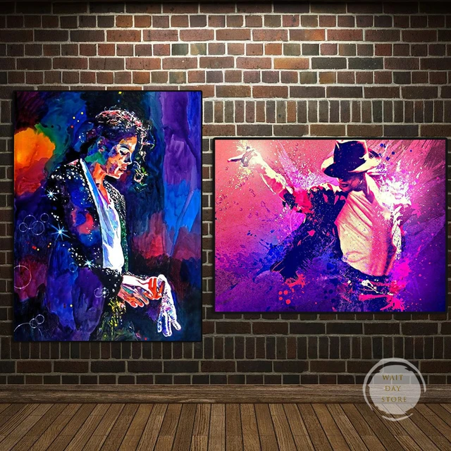 Michael Jackson Canvas Art