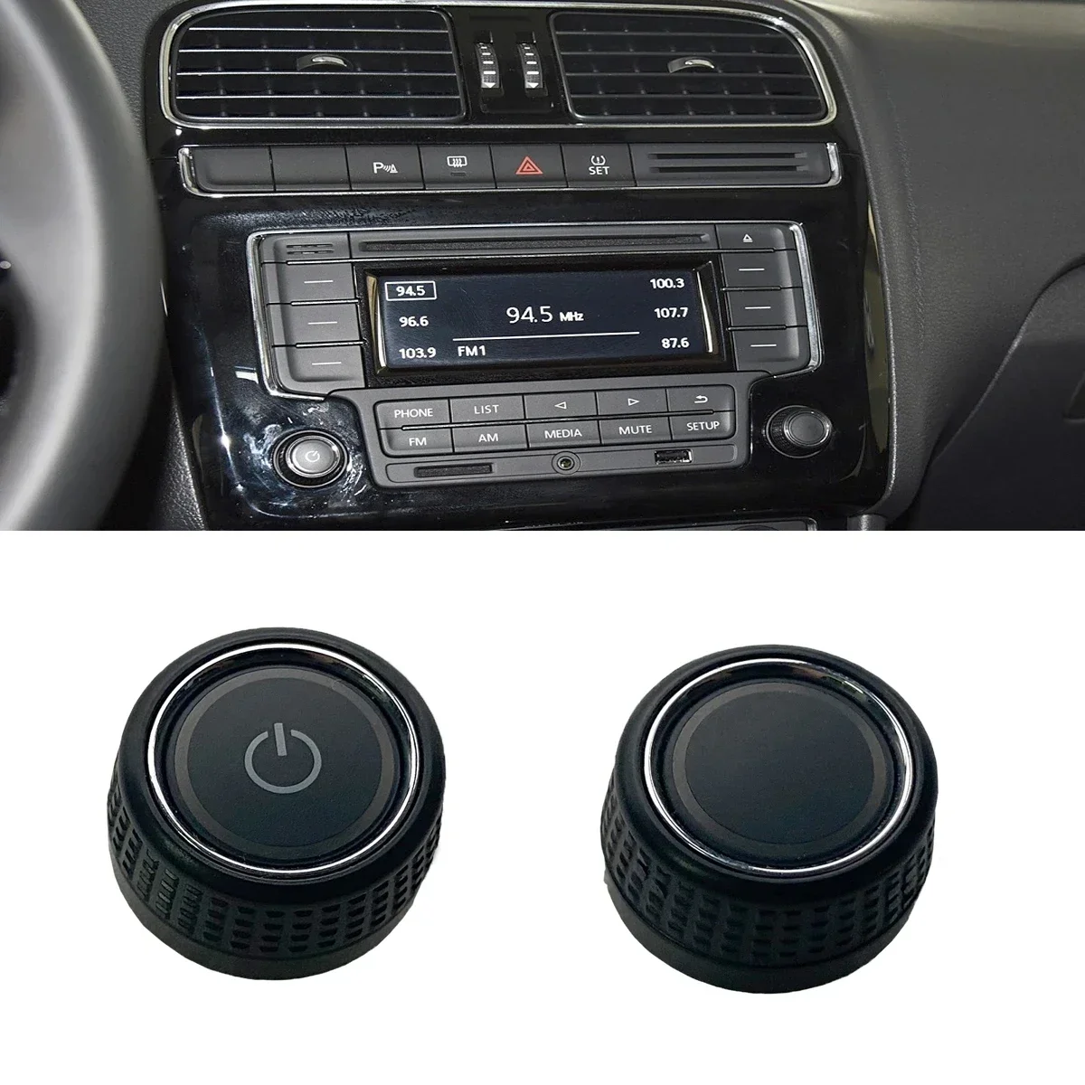 For-VW-Polo-5-6R-MK5-GTI-Vento-1pc-Interior-Radio-CD-Navigation-GPS ...