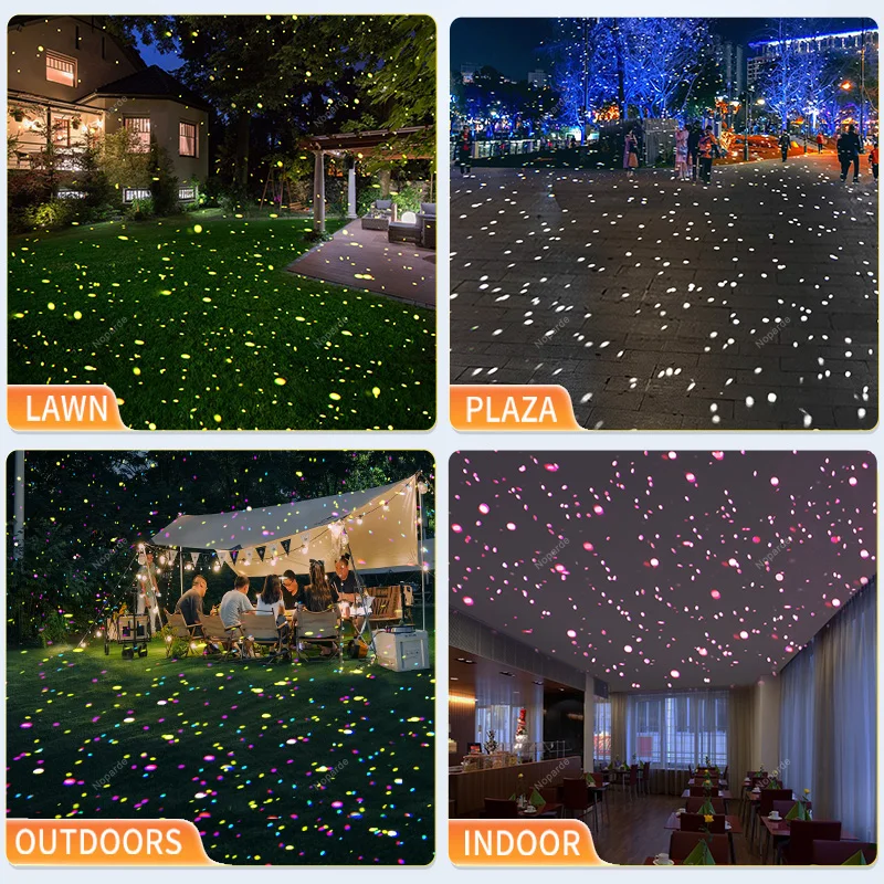 Laser-firefly-projection-lighting-park-courtyard-decoration-rotating ...