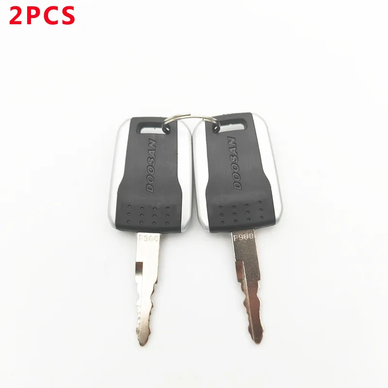 2-PCS-F900-Key-For-Deawoo-Doosan-Bobcat-Terex-Excavator-Heavy-Equipment ...