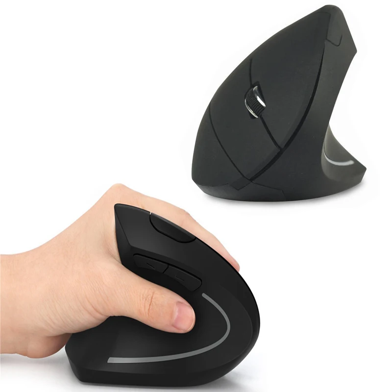 Left-Right-Hand-Mouse-Vertical-Ergonomic-Wireless-with-Bluetooth-Double ...