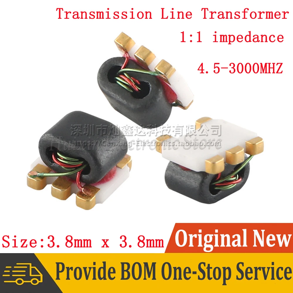 2pcs-SMD-SMT-RF-1-1-Transmission-Line-Transformer-1-1-Broadband-4-5 ...