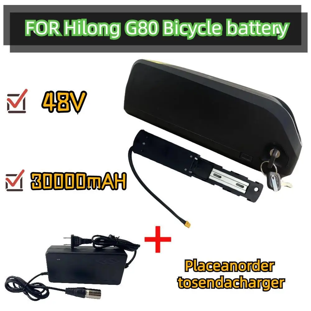 For-Hailong-G80-Electric-Battery-48V-30AH-500w-750w-1000w-18650-Lithium ...