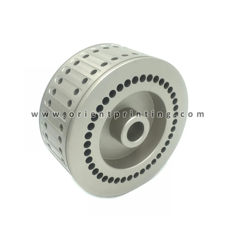 ZD.233-028-01-00 Suction Wheel Stahl Folding Machine 2 Hole Coated ...