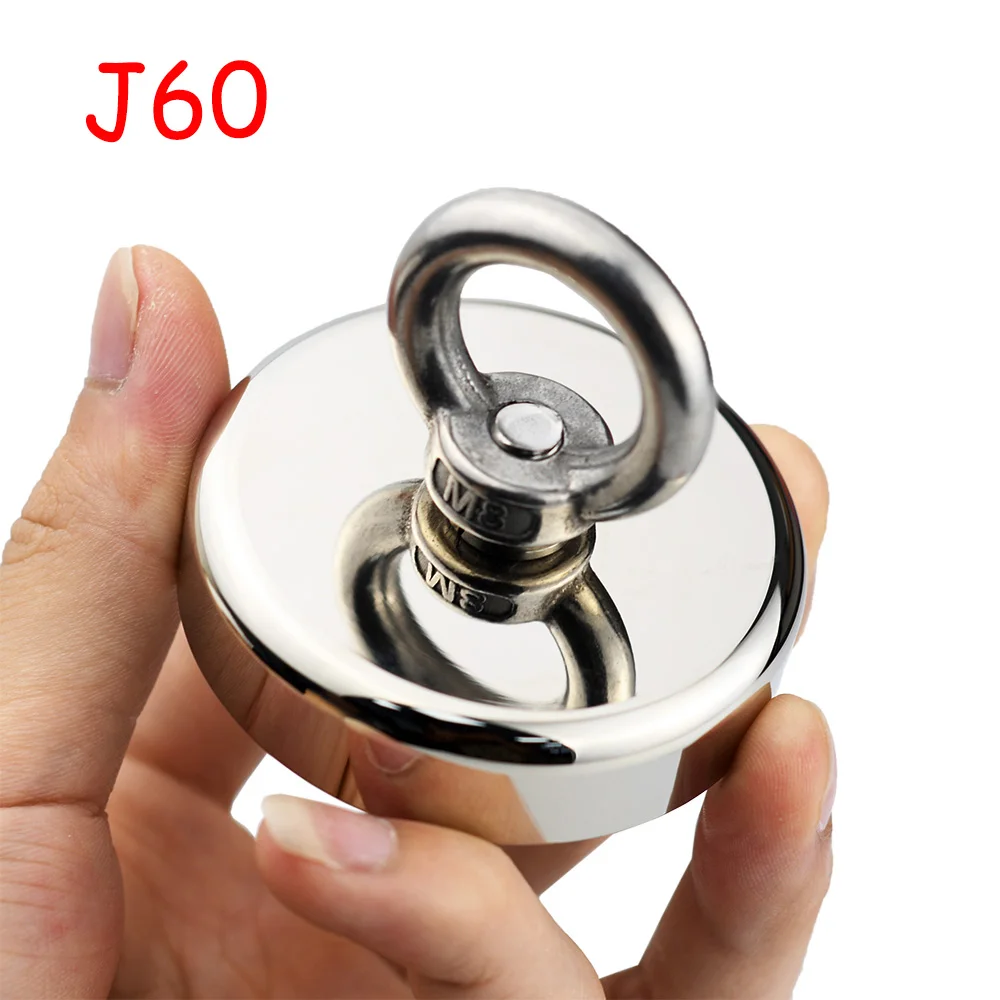 Super-Strong-Neodymium-Magnet-Heavy-Duty-Rare-Earth-Magnet-60-mm-with ...