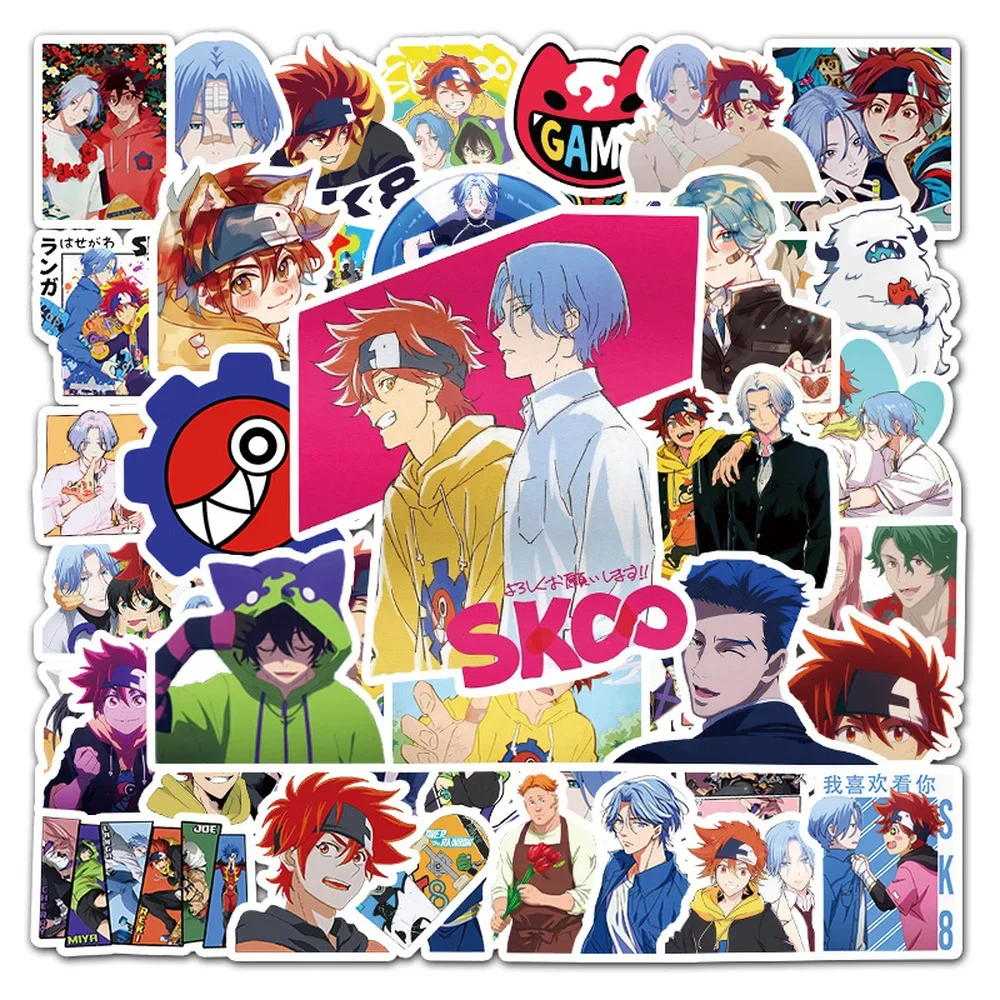 10/50PCS New Anime SK8 the Infinity Cartoon Graffiti Stickers Travel ...