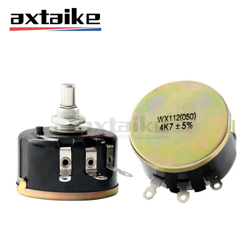 WX112-050-WX050-5W-Single-Circle-Wire-Wound-Potentiometer-100R-220R ...