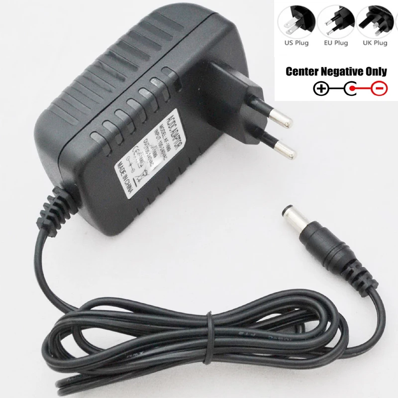 Ac/dc Adapter 9v 1.6a 1600ma Power Supply Charger For Brother Label ...
