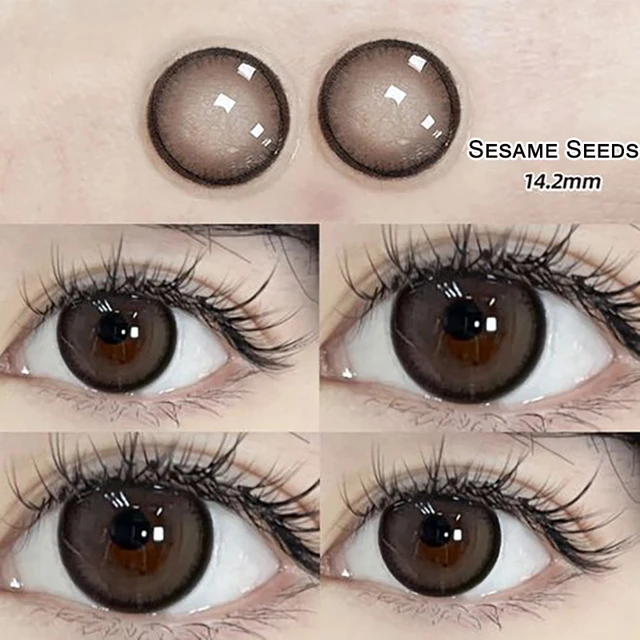 White Contacts No Pupil