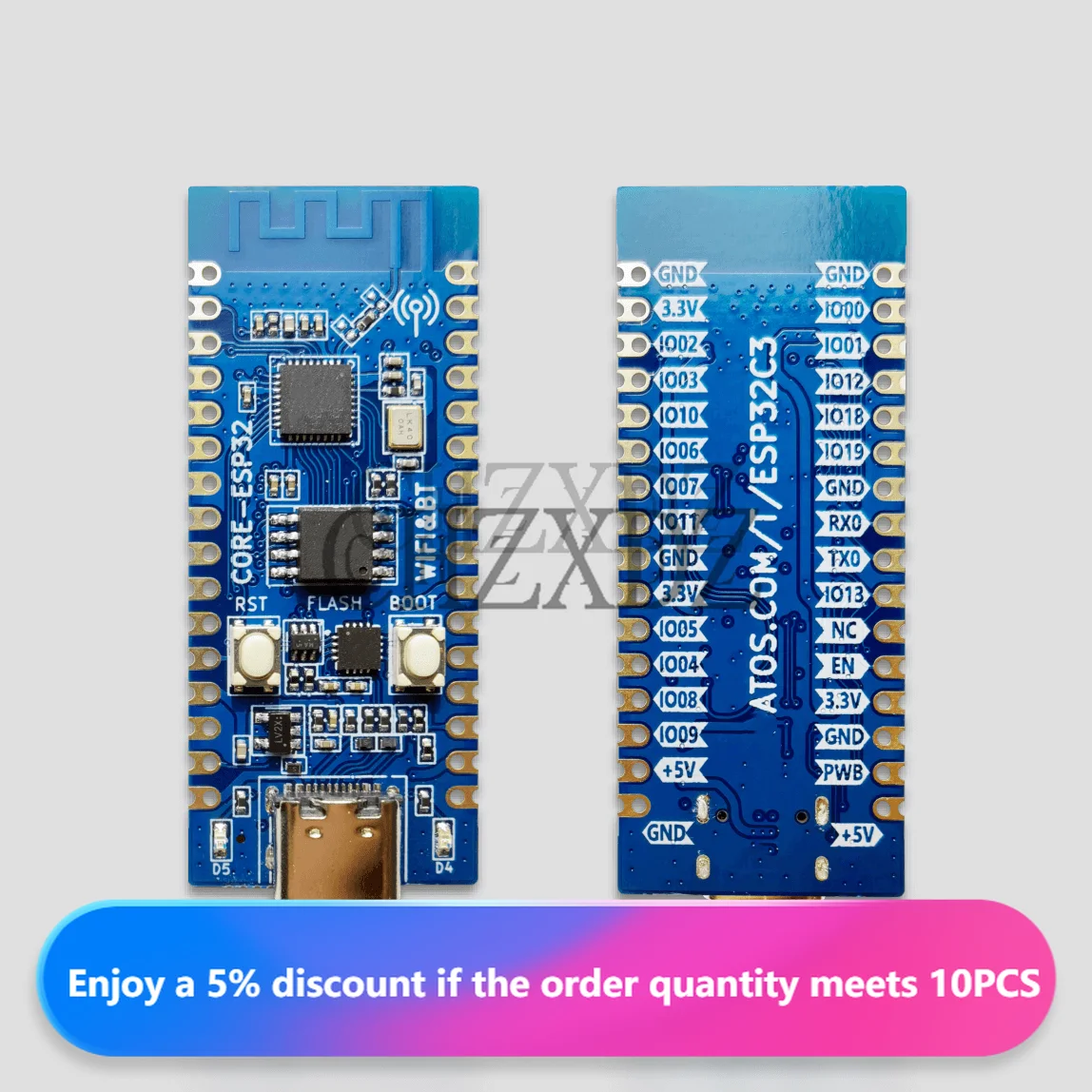 100-Original-ESP32-C3-Development-Board-ESP32C3-Core-Board-160MHz-4MB ...