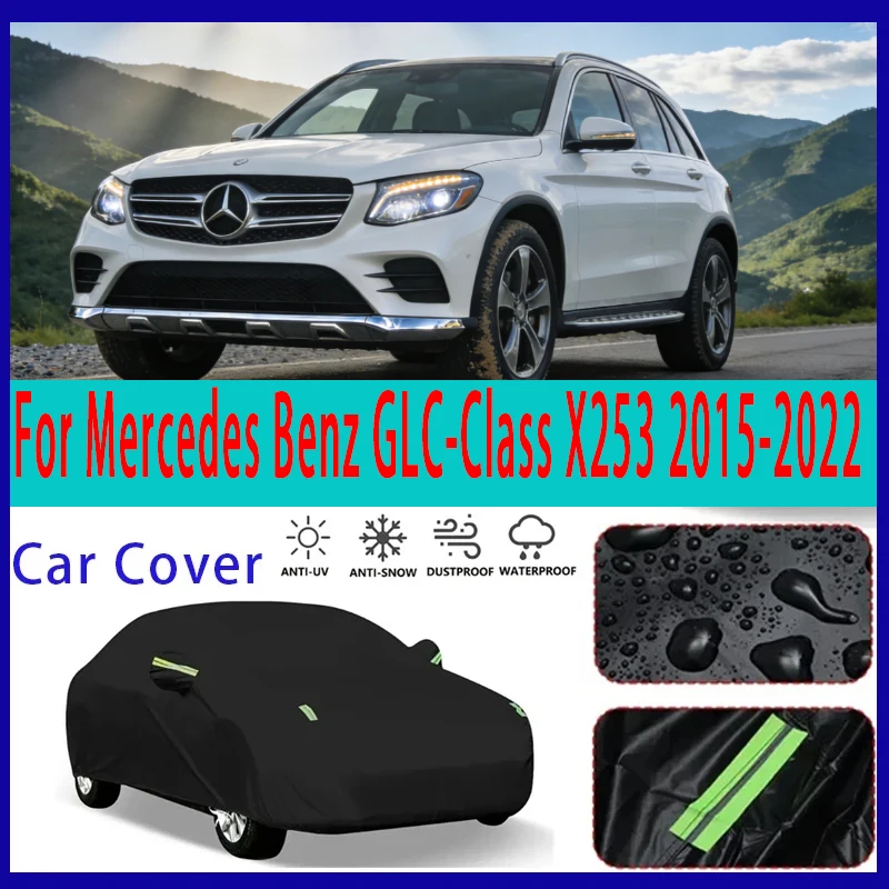 For Mercedes Benz GLC-Class X253 All-Weather Outdoor Car Cover ...