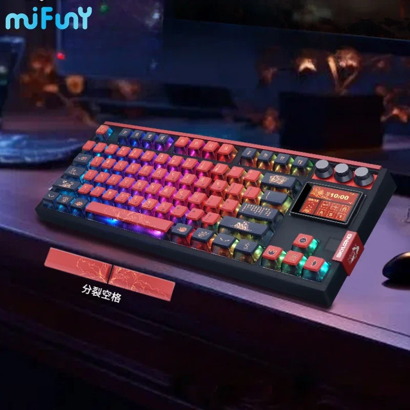 MiFuny-GK87-Pro-Wireless-Mechanical-Keyboard-Bluetooth-GASKET-87Key ...