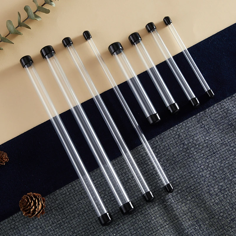 100pcs-Clear-Plastic-Incense-Tube-Empty-Container-Box-Long-Joss-Stick ...