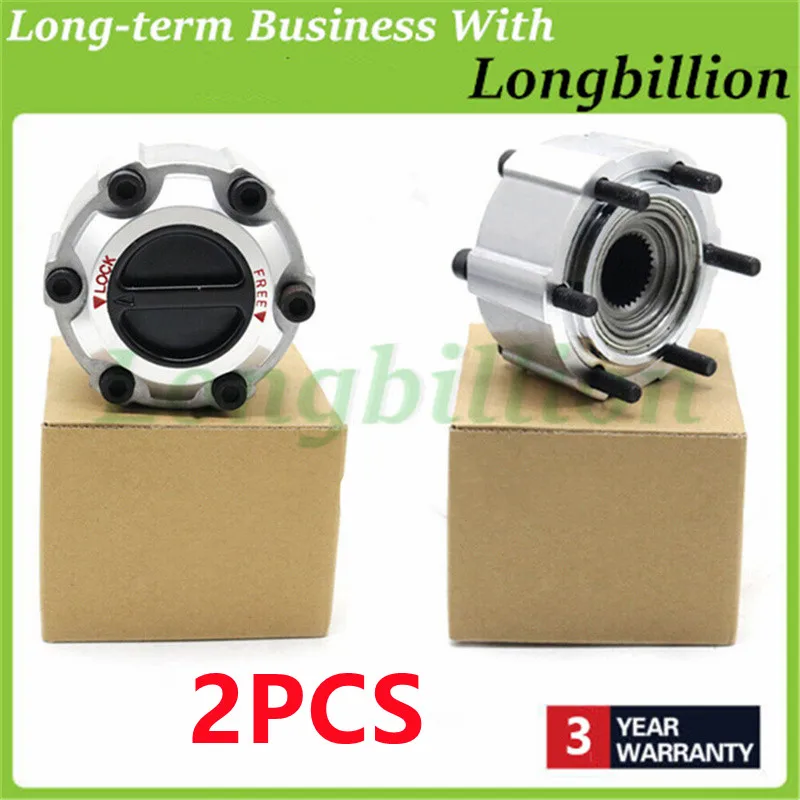 2PCS-Manual-Locking-Hub-28-Spline-For-Nissan-Pick-up-D21-Navara-1990-up ...