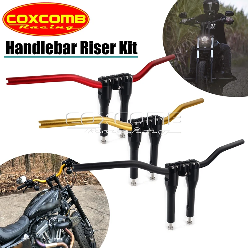 Motorcycle-1inch-Handlebar-Handlebar-Riser-Kit-6-12-Rise-Forbidden ...