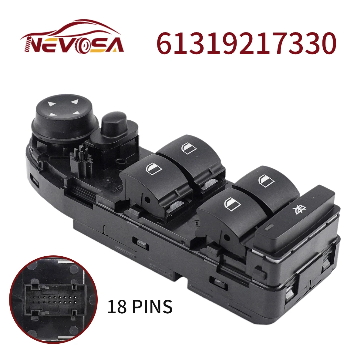 Energia Elétrica Levantador Botão Interruptor Janela 61319217330 Para ...