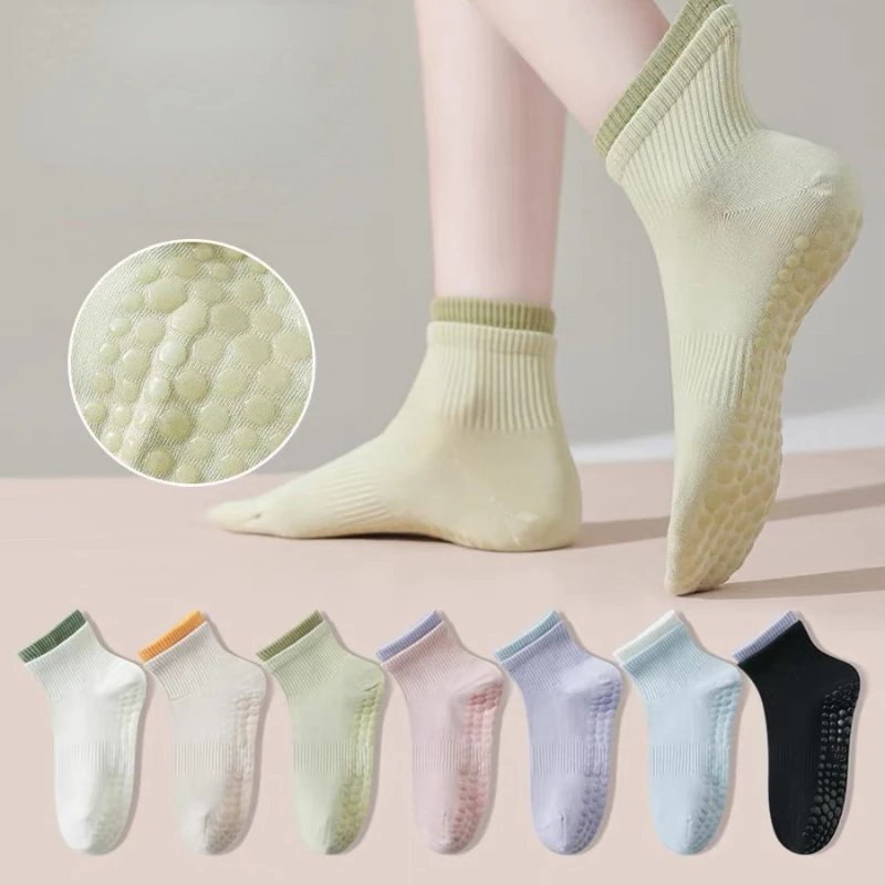 Yoga socks adhesive Anti slip Breathable comfortable Midsole socks ...