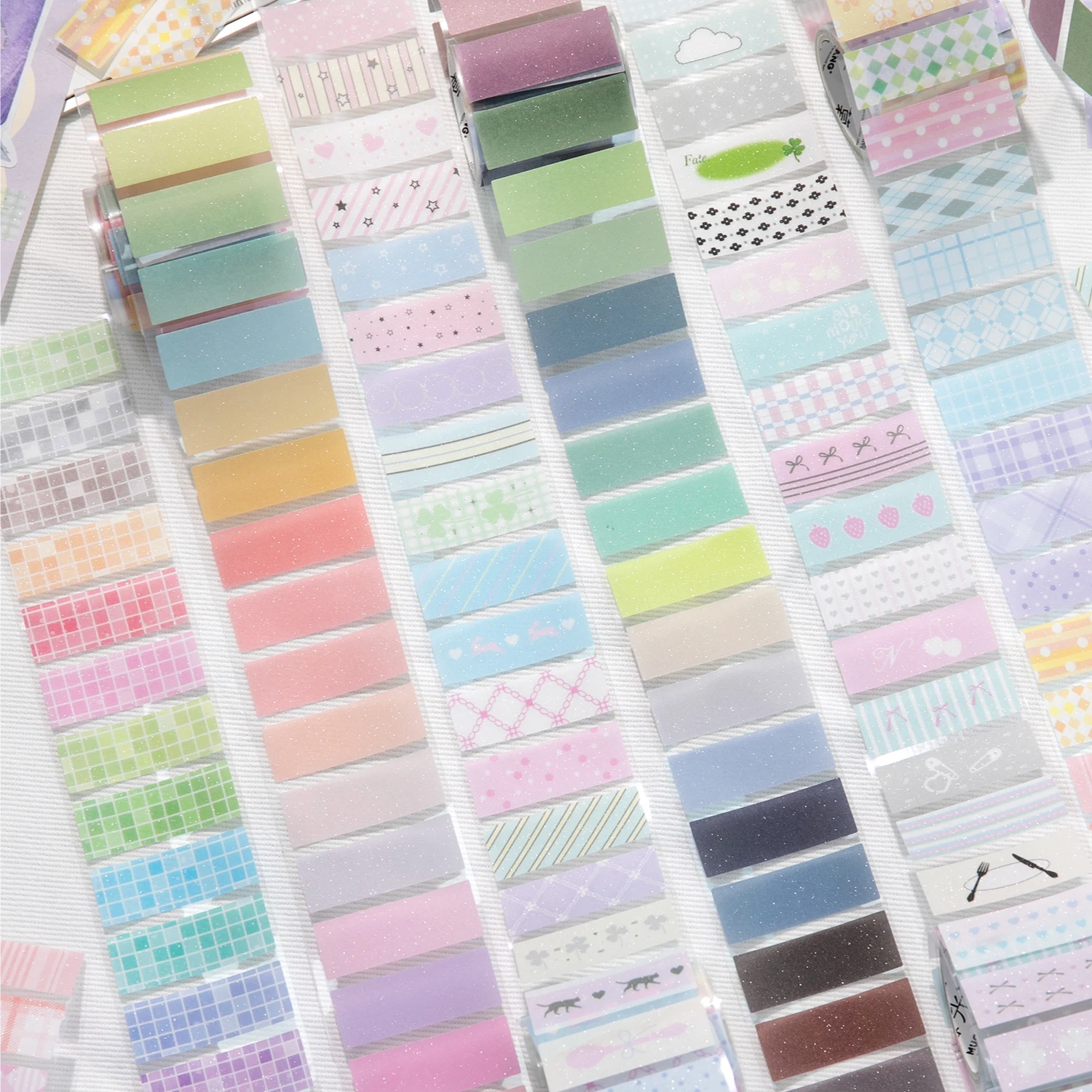 45mm*2m Color Labels Stickers PET Tape DIY Decor Scrapbooking Collage ...