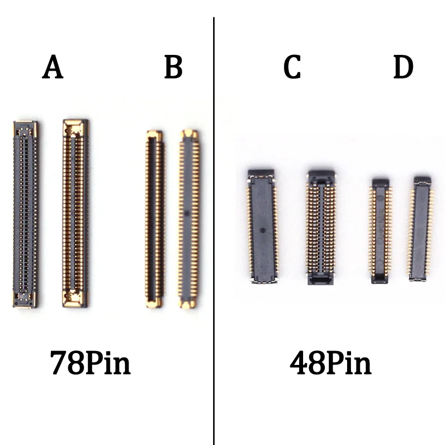 10 adet LCD ekran Flex FPC konektörü Samsung Galaxy A12 A125 A125F M12 ...