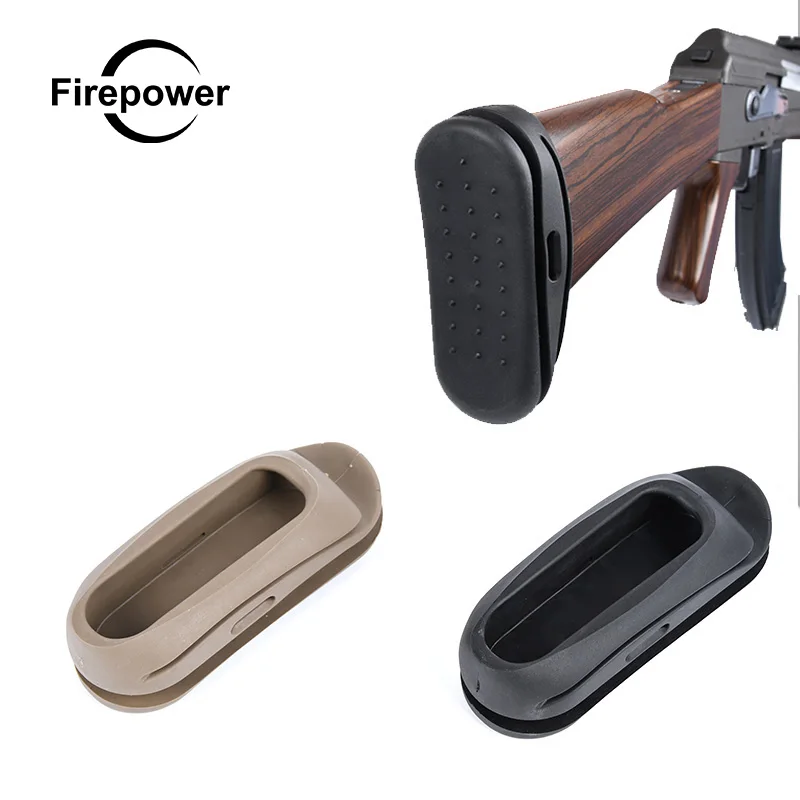 Tactical Airsoft AK Stock Pad Shockproof Rubber AK 74 Stock Pad AK47 ...