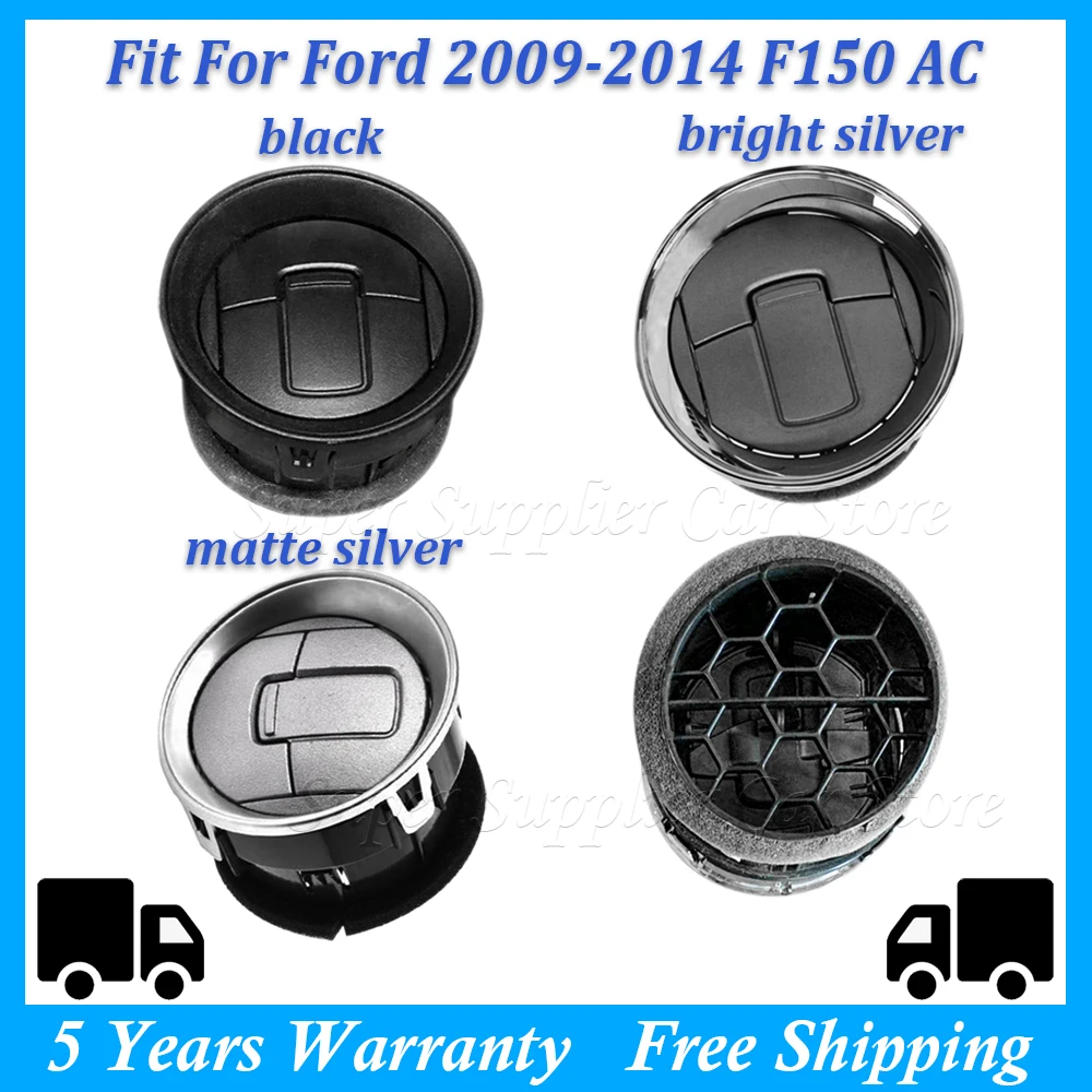 Dashboard AC Heater Air Duct Vent Louvre For 2009-2014 Ford F150 AC ...