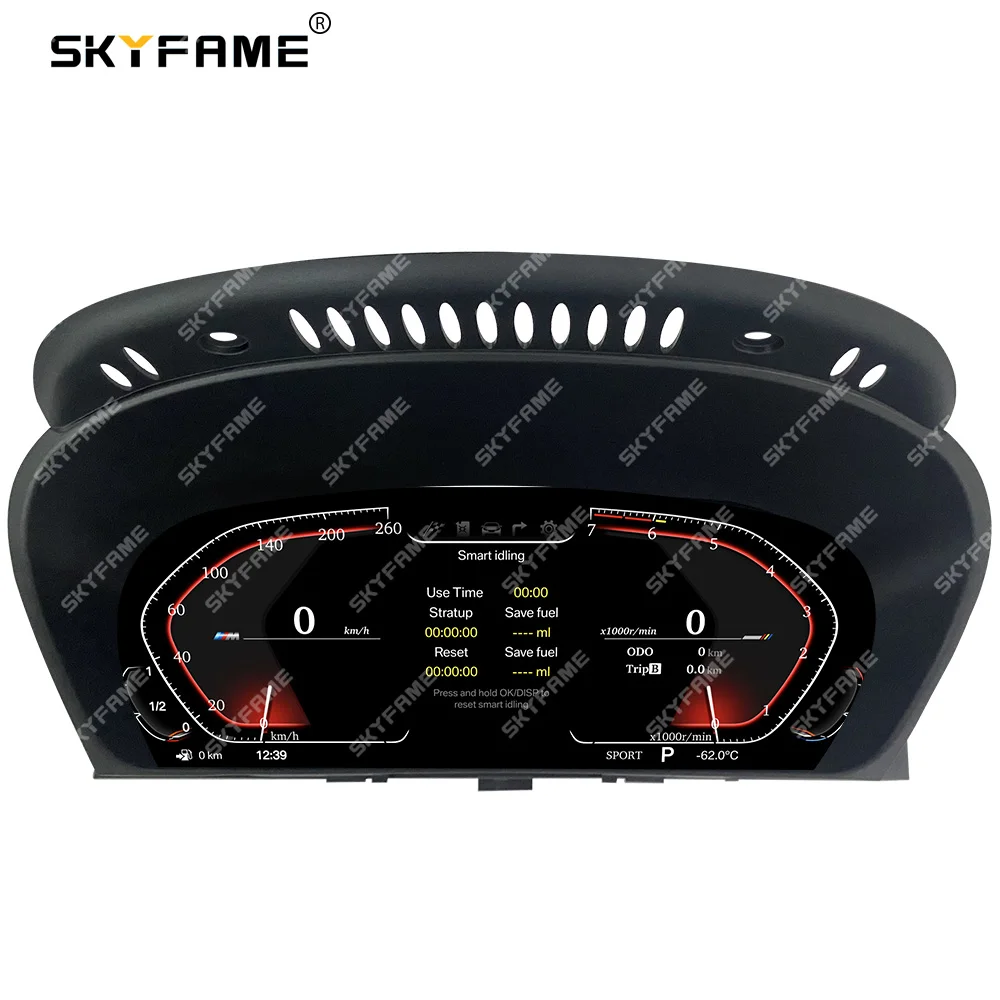 SKFAME-Digital-LCD-Instrument-Cluster-Retrofit-Dashboard-Meter-For-BMW ...