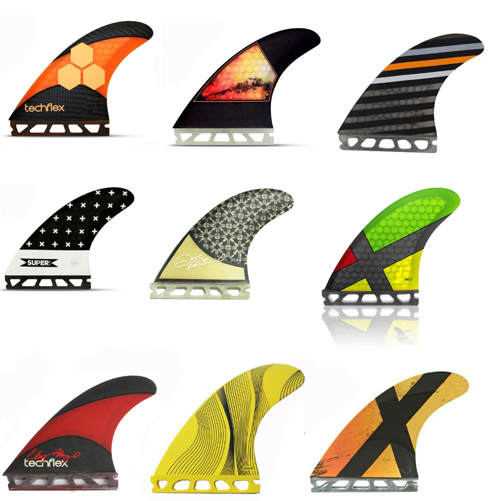 Carbon-Honeycomb-Fins-para-Surf-Thruster-Fins-Fiberglass-Fins-Surf-Fins ...
