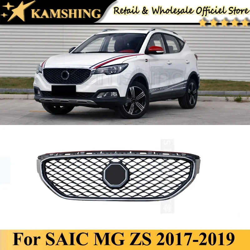 CAPQX-Front-Bumper-Grill-Mask-Radiator-Grille-Medium-net-For-SAIC-MG-ZS ...