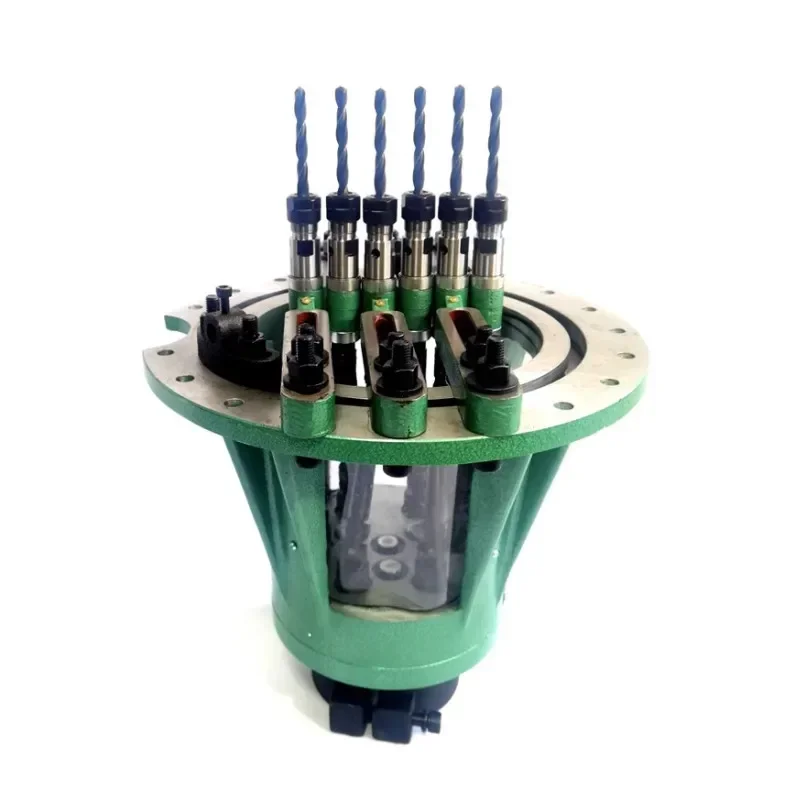 Adjustable Multi-spindle Multi-hole Drill Automatic Drilling Machine ...