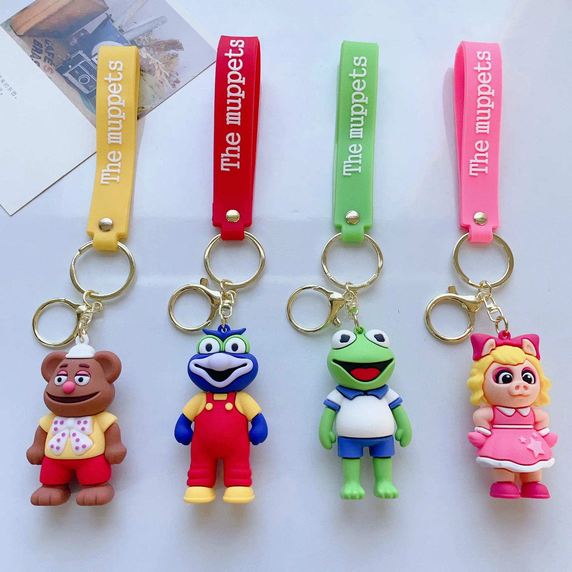 Creative-cartoon-Muppet-Adventure-keychain-cute-couple-gift-schoolbag ...