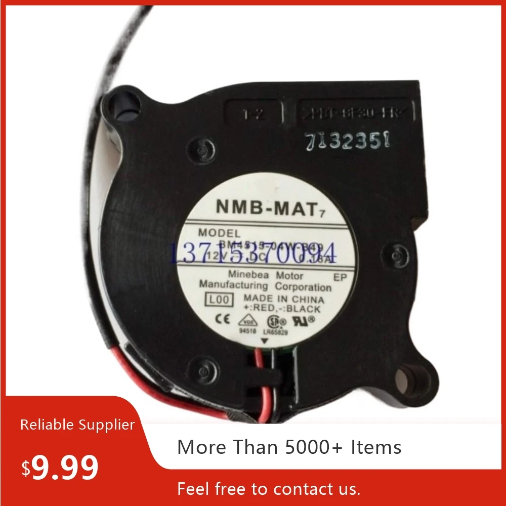 For NMB BM4515-04W-B49 45mm 12V 0.18A DC Blower Turbofan Cooling Fan ...