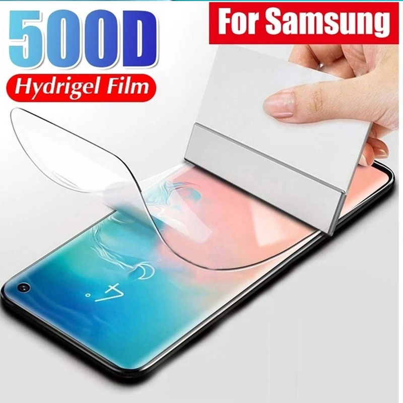 Hydrogel-Protective-Film-For-Samsung-Galaxy-S9-S10-Plus-S10E-S20-FE-S21 ...