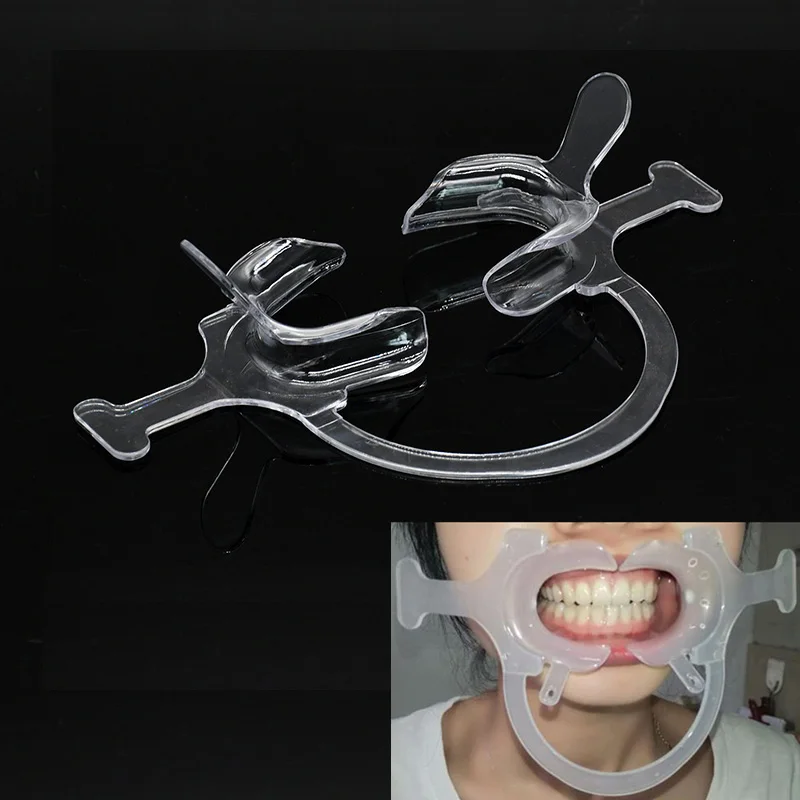 Retractor-bucal-transparente-con-mango-abrelatas-Dental-de-alta-calidad ...
