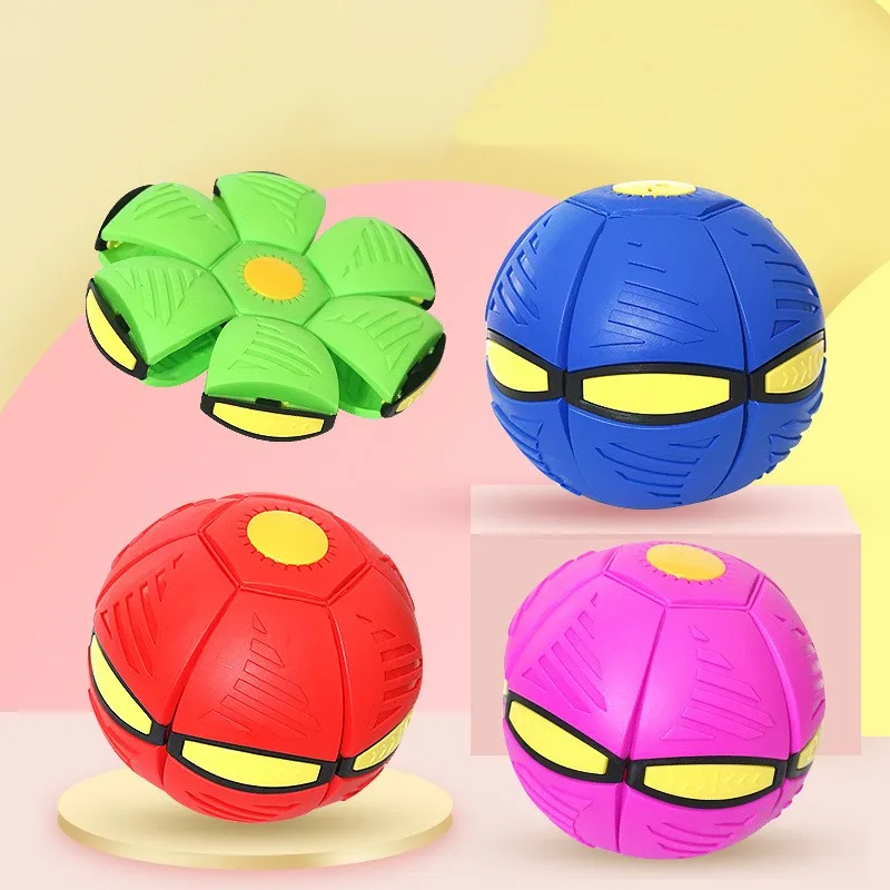 Kids-Flat-Throw-Disc-Ball-Flying-UFO-Magic-Balls-For-Children-s-Toy ...