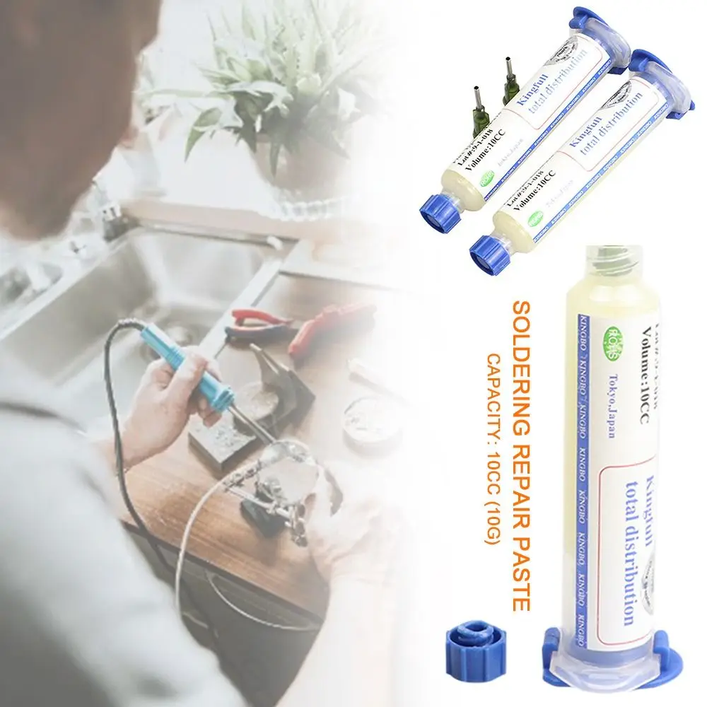 RMA-218-No-Clean-Solder-Paste-Universal-Lead-Free-10cc-Rosin-Solder ...