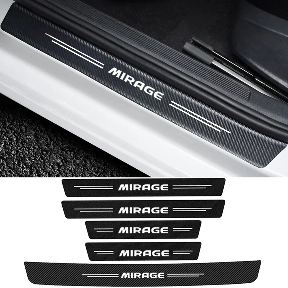 Carbon-Fiber-Car-Door-Threshold-Tape-Sill-Protective-Stickers-Decal-for ...