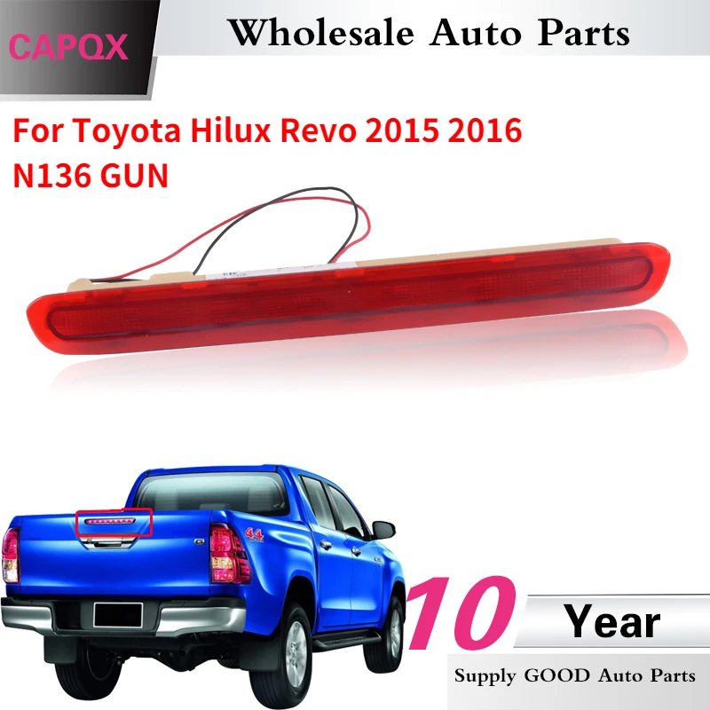 CAPQX Lámpara de parada central para coche, luz de freno trasero de ...