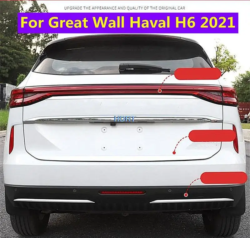 For-Great-Wall-Haval-H6-2021-2022-Rear-guards-Trunk-Rear-Bumper ...