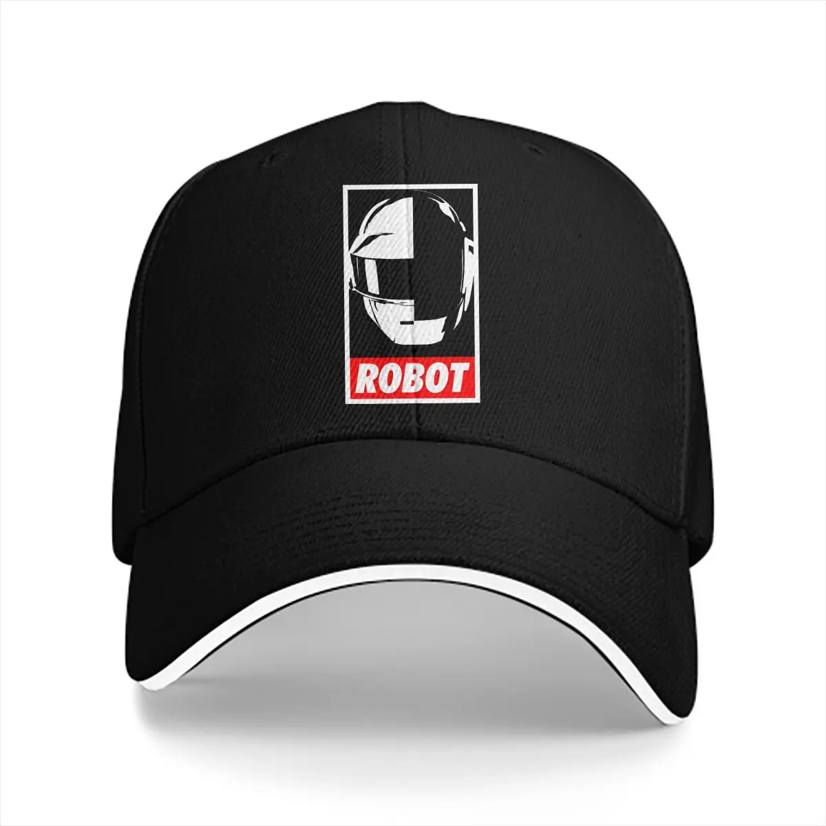 Summer-Cap-Sun-Visor-Robot-Hip-Hop-Caps-Daft-Punk-Cowboy-Hat-Peaked ...