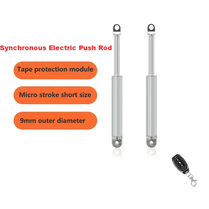 6V-10-20-30-50-80-100MM-2PCS-Synchronous-Micro-miniature-Electric-Push ...