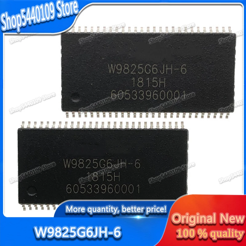 10pcs W9825g6jh-6 Tsop-54 W9825g6jh Tsop54 W9825g6 W9825 9825 16m * 16 ...