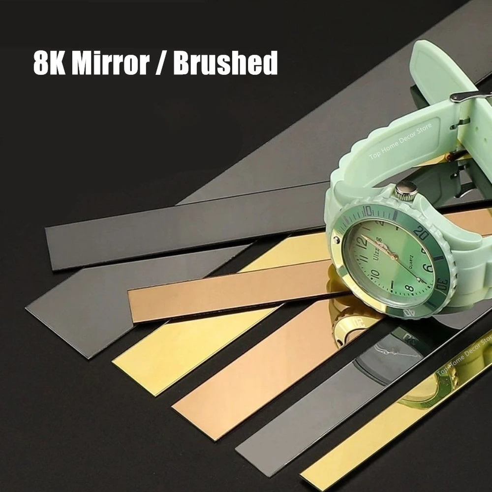 2cm-10M-Stainless-Steel-Flat-Decorative-Lines-Wall-Sticker-Silver ...