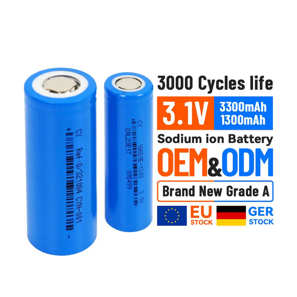 26700-sodium-ion-battery-3-1V-3300-mAh-3-3-ah-3000-times-cycles-sodium ...
