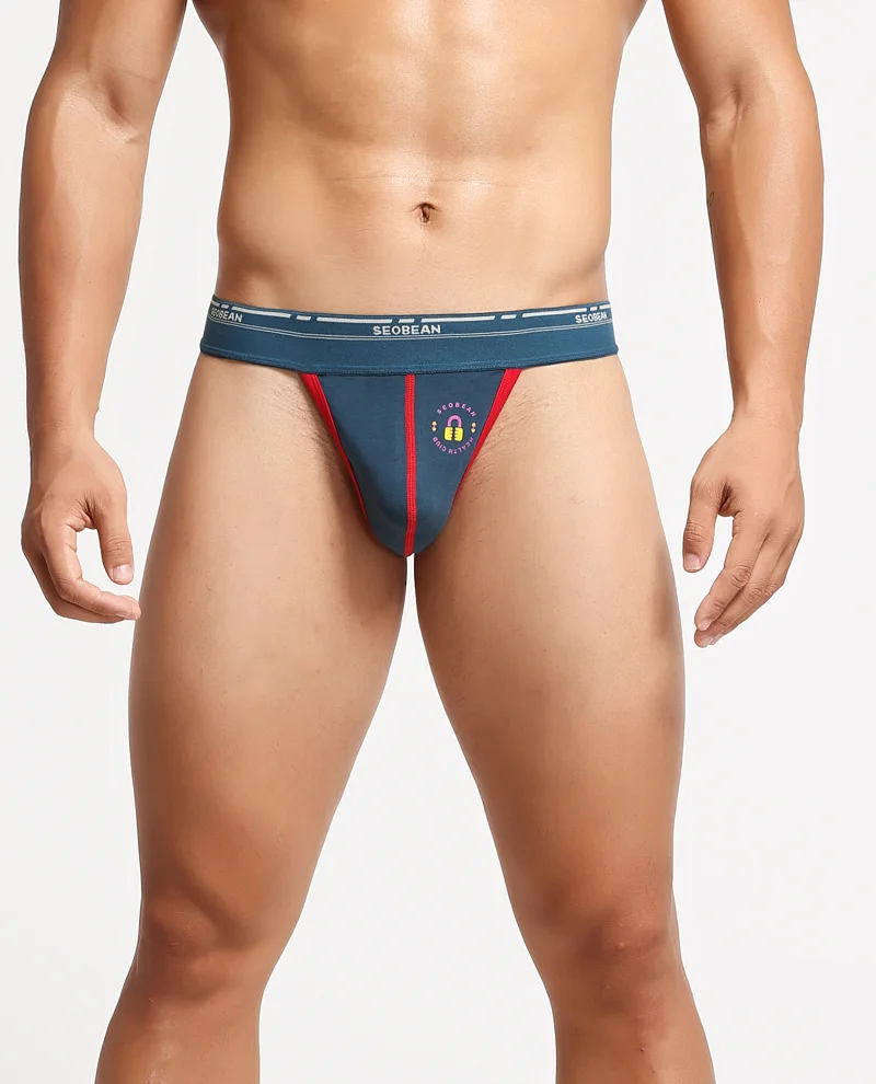 SEOBEAN-Xibin-Men-s-G-string-Pants-Underwear-Triangle-Pants-Singles-T-pants-Cotton-Youth ...